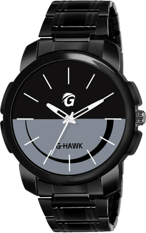 Buy G-HAWK Analog Black Dial Black Strap Watch for Men and Boys Online ...