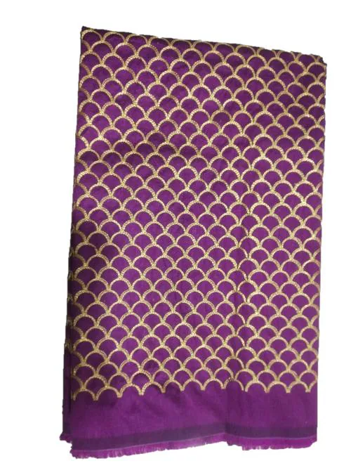 Buy Shantuba Textiles Women Heavy Embroidery Blouse Piece 1Mtr Vayin ...