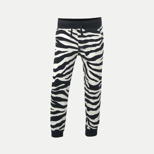 Buy Rad Prix Girls Cream Zebra-printed Joggers Online at Best Prices in ...