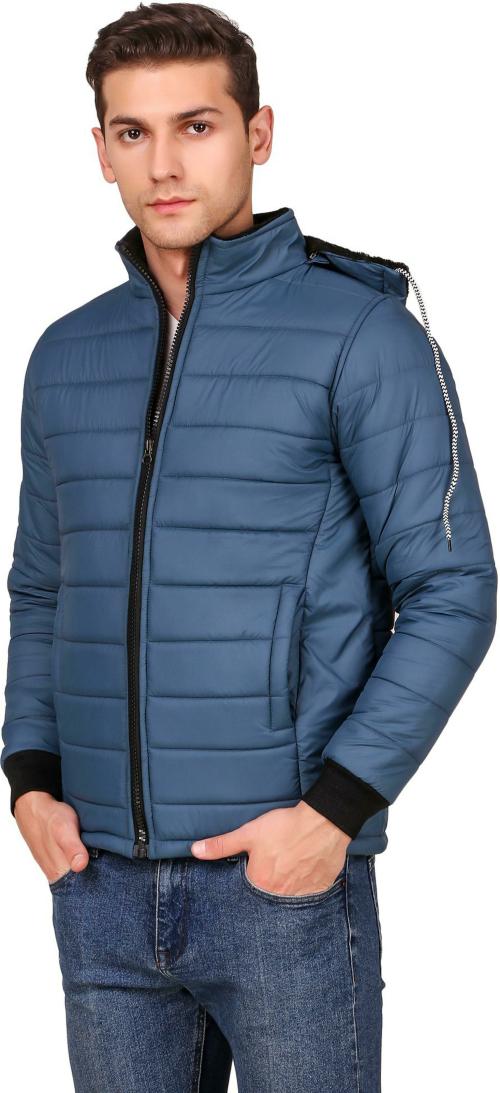 Buy Christy World Men Blue Casual Jacket Online at Best Prices in India ...
