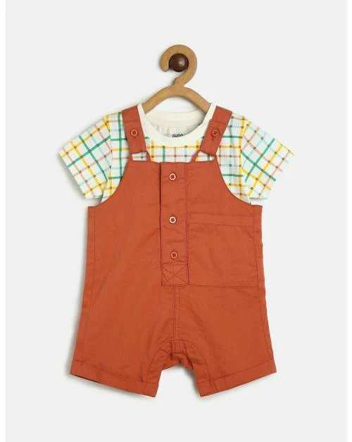 Buy MINI KLUB Baby Boys MultiDungaree Set Online at Best Prices in ...