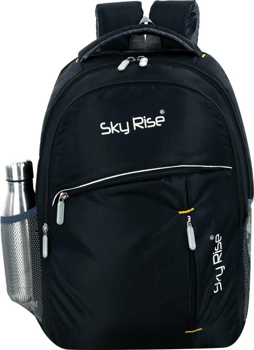 Buy Sky Rise Black Polyester Large Laptop Backpack - 38 L Online at ...