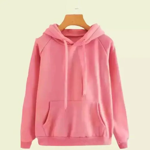 Buy NOKKS Women Full Sleeve Solid Hooded Sweatshirt Online at Best ...
