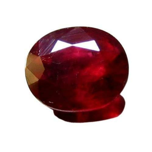 Buy Retrend Design 7.75 Carat Non-precious Metal Burma Ruby Gemstone ...