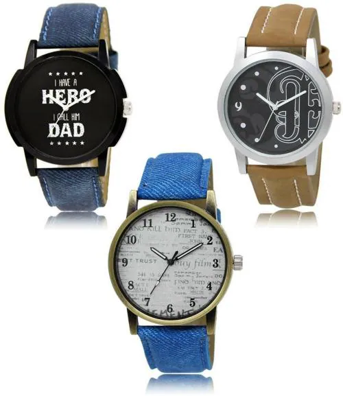 Buy Ferrizzo Analog Multicolor Watch for Men (LR07-LR14-LR28 ) Online ...