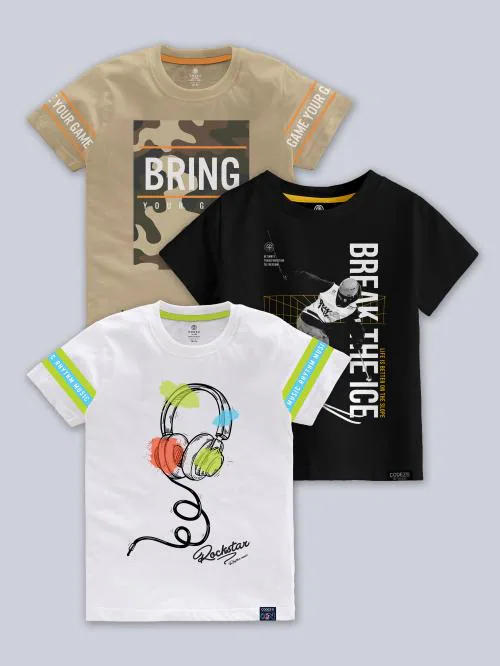 Buy Codez boys tshirts| T-shirts for boys| Boys printed tshirts| Boys casual tshirts | Trendy ...