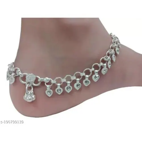 Buy SANWARIYA ANKLETS anklet new design for women and girls in 10.5 ...