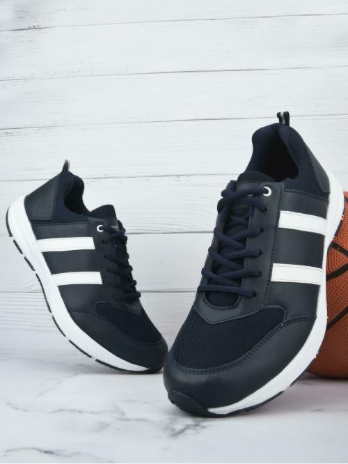 Buy FORCE 10 By Liberty LB46-SNE_N.BLUE Sports Shoes For Men Online at ...