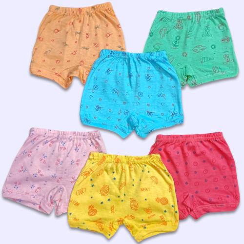 Buy TwoLover Regular Fit Cotton Printed Innerwear for Baby Girls and ...