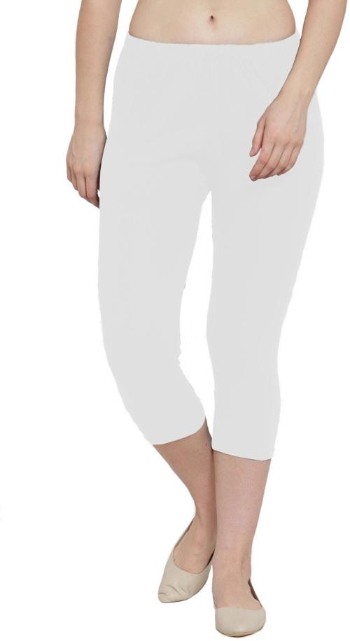 Buy The Blazze Women White Capri (M) Online at Best Prices in India ...