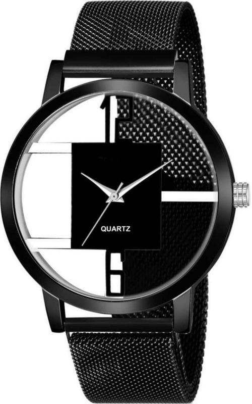 Buy Bolun Analog Black Dial Black Strap Watch For Men Online at Best ...