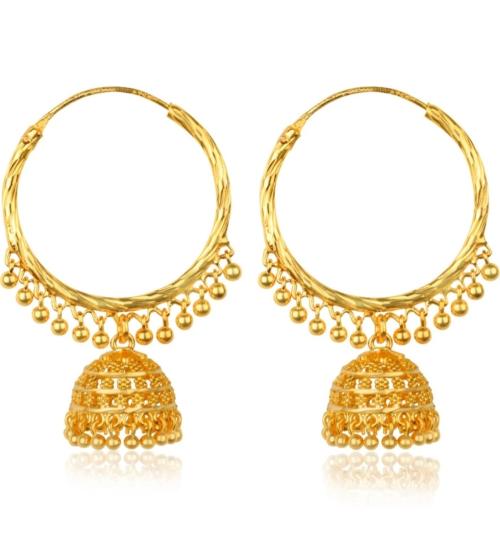 Buy arch fashion Traditional Micron Plated Premium Bali ERG1144 Online ...