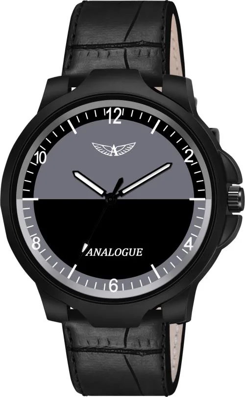 Buy ANALOGUE Analog Black Dial and Strap Watch for Men (ANLG-488-BLACK ...