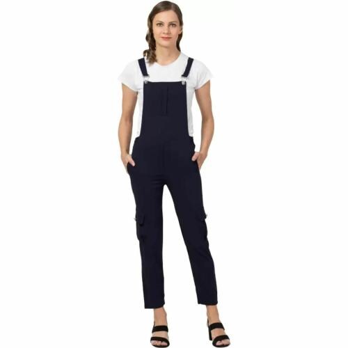 Buy Famiss fashion Solid Casual Dungaree for Women & Girls Online at ...