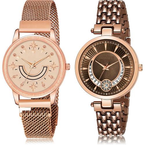 Buy NEUTRON Classical Quartz Star Magnet Chain And Day And Date Chain ...