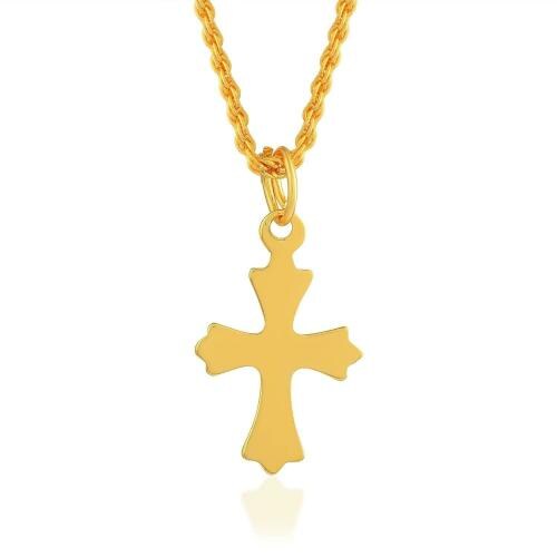 Buy Morir Jesus Cross Pendant Necklace With Chain for Men Women ...