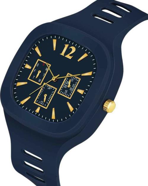 Buy Blutech Analog Blue Dial Blue Strap Watch For Boys Online at Best ...