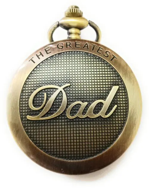 Buy GT Gala Time Thekeyhouse Gold Metal The Greatest Dad Theme Vintage ...