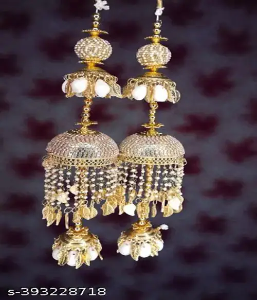 Buy KSK.KALIRA Kalire for Bride-34-Size-Adjustable-Colour-Gold Online ...