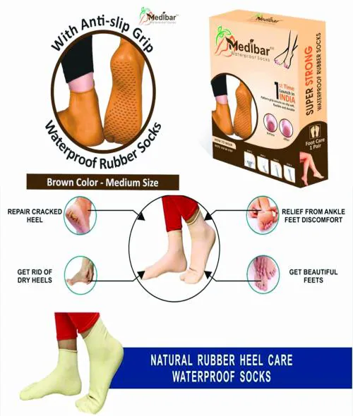 Buy MEDIBAR waterproof rubber socks Online at Best Prices in India ...