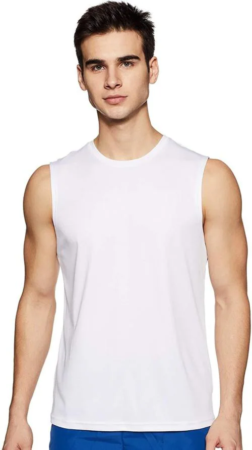Buy PRIME PLUS White Solid Round Neck Sando Vest - XXXL Online at Best ...