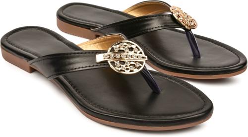 Buy Shimari Trendy Black Flats For Women Online at Best Prices in India ...