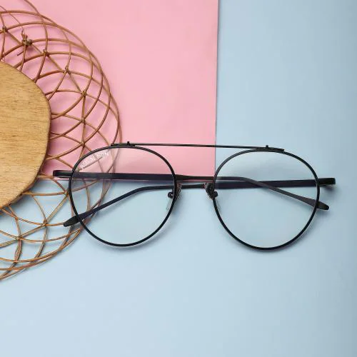 Buy Royal Son Round Allu Arjun Blue Ray Cut Men Women Spectacles Frames ...