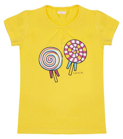 Buy Luke and Lilly Girls Printed Tshirt Online at Best Prices in India ...