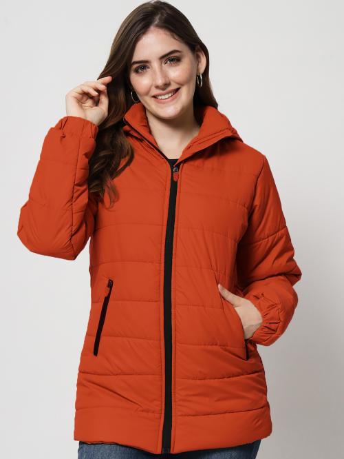 Buy KOTTY Women Nylon Full Sleeve Solid Puffer Jacket Online at Best Prices in India - JioMart.