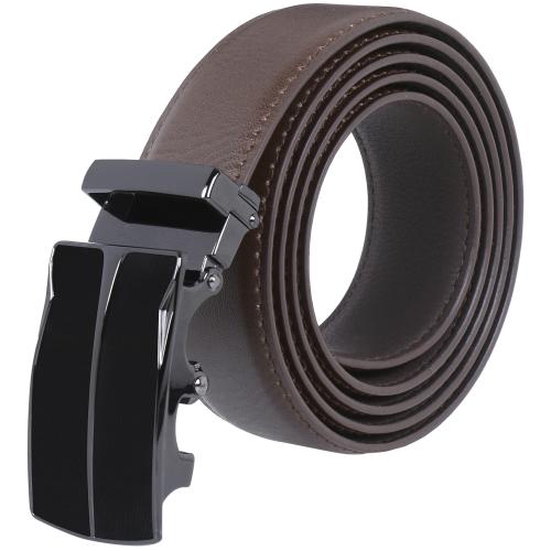 Buy Labnoft Men's Pu Leather Auto Lock Belt (Brown) Online at Best ...