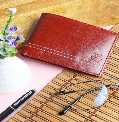 Buy ZEVORA Quality Brown Leather Wallets/Purse for Men Stylish Wallet ...