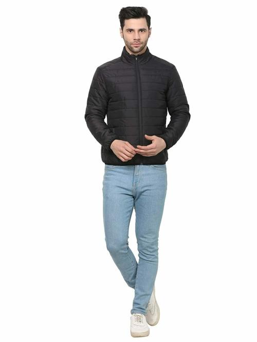Buy SOC men's stylish and warm quilted puffer jacket water resistant ...