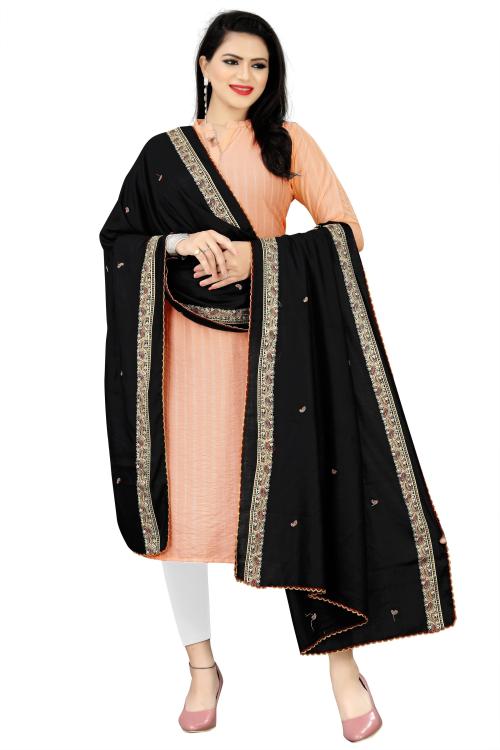 Buy Ebadat Rayon Embroidered Women Dupatta Online at Best Prices in ...