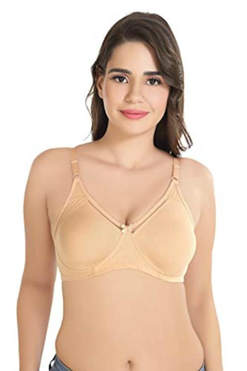 Buy Alies Every Day Non Padded C Cup Bra with Side Shaper Round Stitch. Online at Best Prices in ...