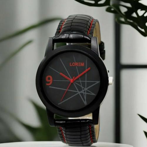 Buy LOREM Black Star Design Analog Watch For Men LR08 Online at Best Prices in India - JioMart.
