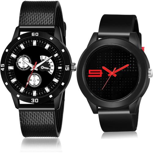 Buy NEUTRON Black Analog Watch Combo For Men and Boys - BRM39-BM105 Online at Best Prices in ...