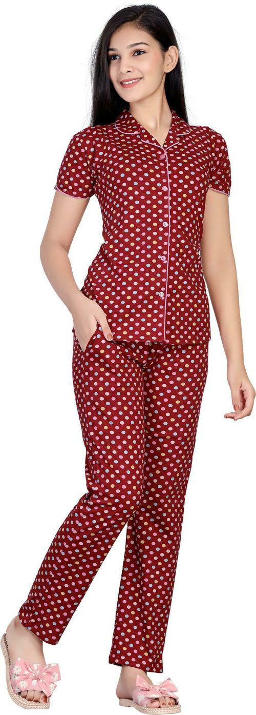 Buy CADILA Girls Printed Red Shirt & Pyjama set NSTGF39BMGCFAGYY_DCN ...