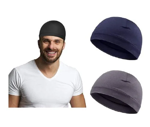 Buy PlutoProm 2 Pack Cooling Skull Cap Helmet Liner Sweat Wicking ...