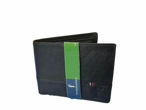 Buy F (Fashionlink) Leather Wallet For Men With Gift Box Black Color ...