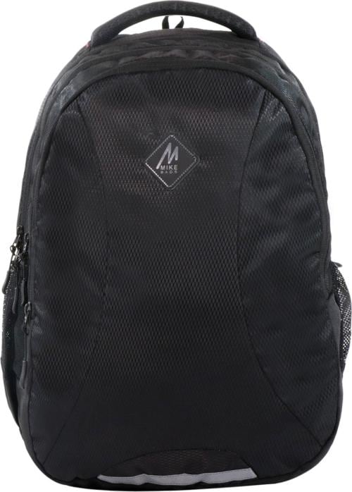 Buy Mike Bags Black Polyester Viper Laptop Backpack With Laptop Sleeve ...