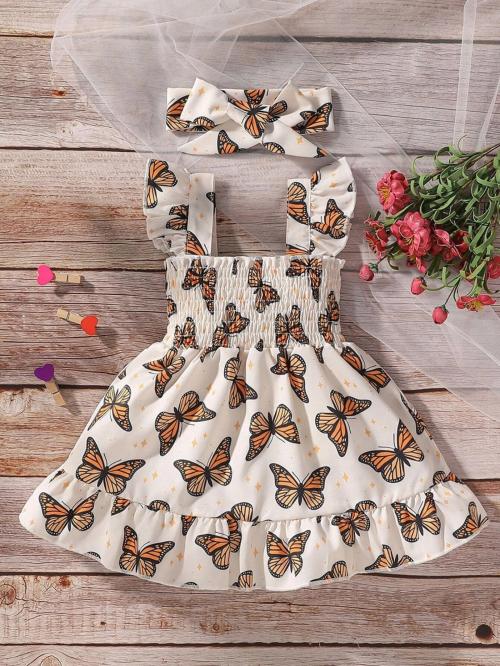 Buy Jobber Princess Girls Festive/ Wedding Party Cotton Butterfly ...
