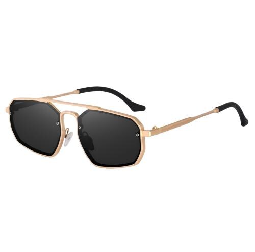 Buy SUMMER DREAM Aviator Pilot Shape metal Frame Golden Black ...