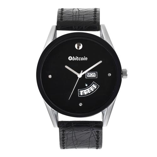 Buy BITCOIN Wrist Watch For Men With Day & Date Indicator Online at ...