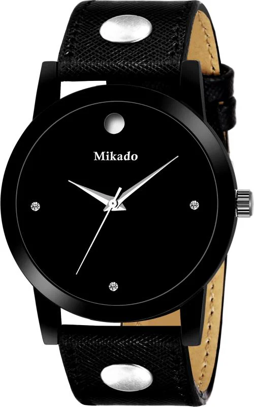 Buy Mikado Analog Black Watch For Men Online at Best Prices in India ...