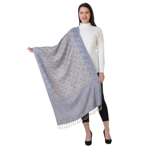 Buy EVAZ Stylish Woolen Stoles For Women's -Grey Online at Best Prices ...