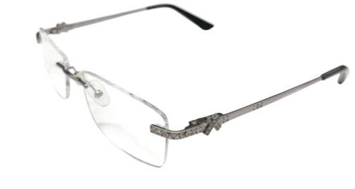 Buy R.S.Inc Silver and Black Metal Spectacle Frames Online at Best ...