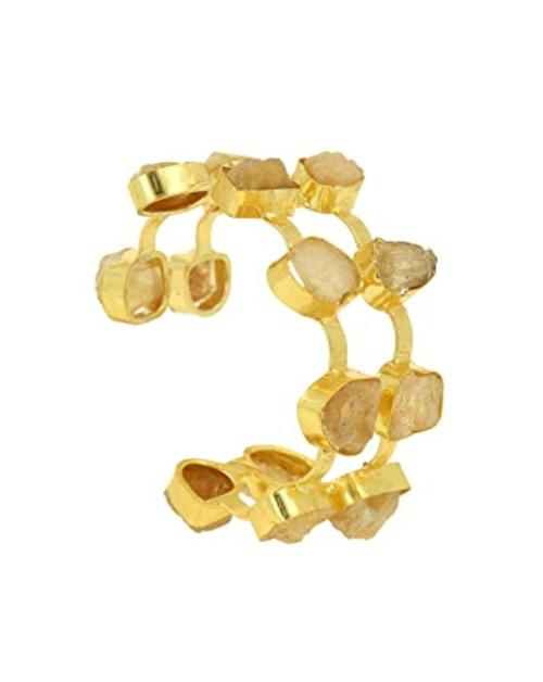 Buy Ishhaara Smoky Quartz Hand Cuff Online at Best Prices in India ...