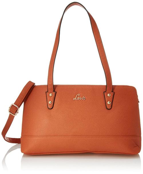Buy LAVIE SANDRA MED Satchel 2C Orange Handbags Online at Best Prices ...