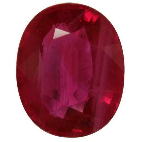 Buy Retrend Design 2 Carat Unheated Non Precious Metal Burma Ruby ...