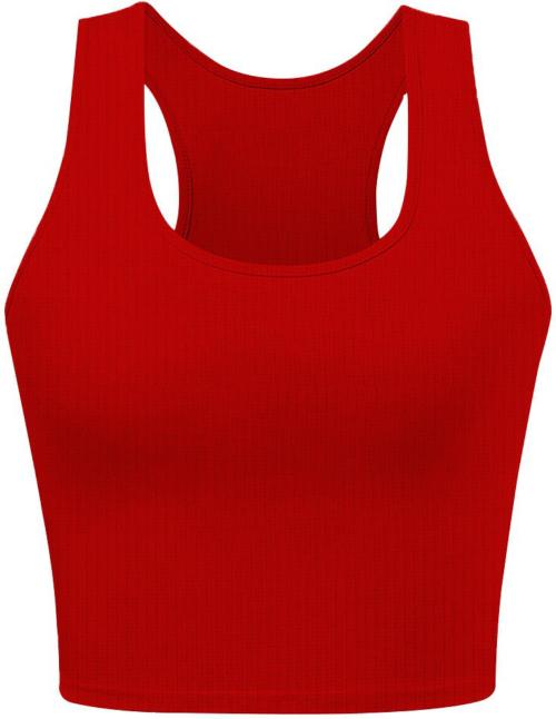 Buy The Blazze Women Red Polyester Sports Non Padded Bra (Xs) Online at ...